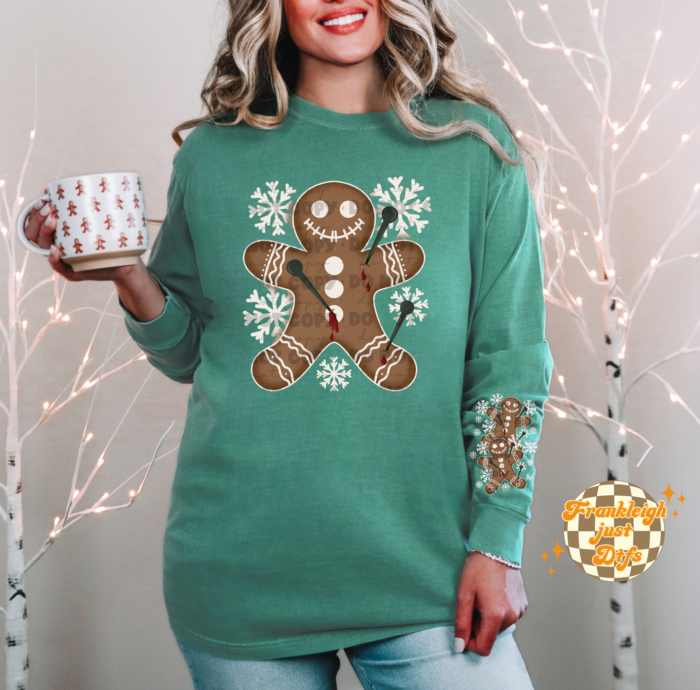 Gingerbread Voo Doo Cookie (with pocket) – Frankleigh just DTFs