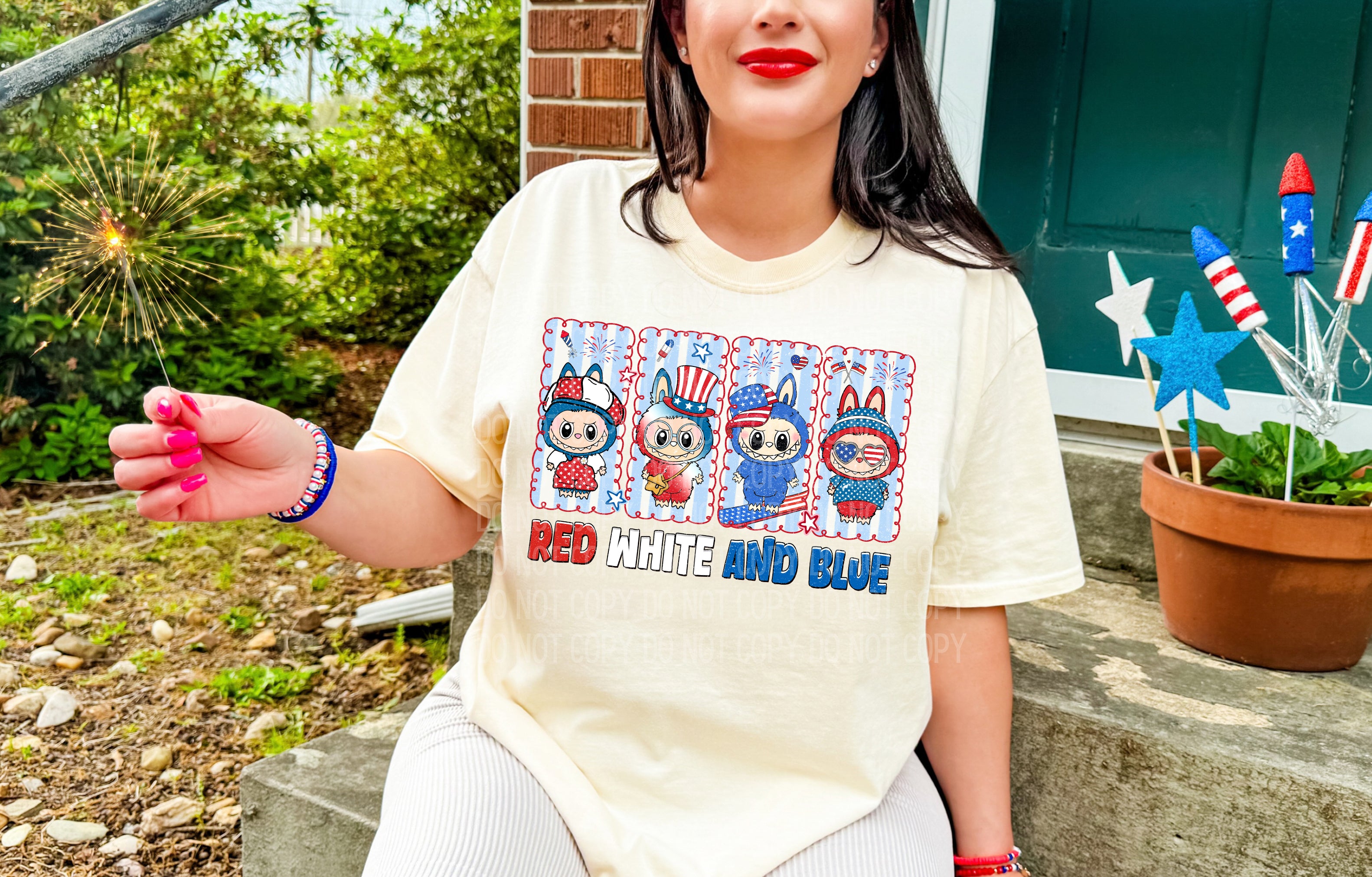 Red White and Blue – Frankleigh just DTFs
